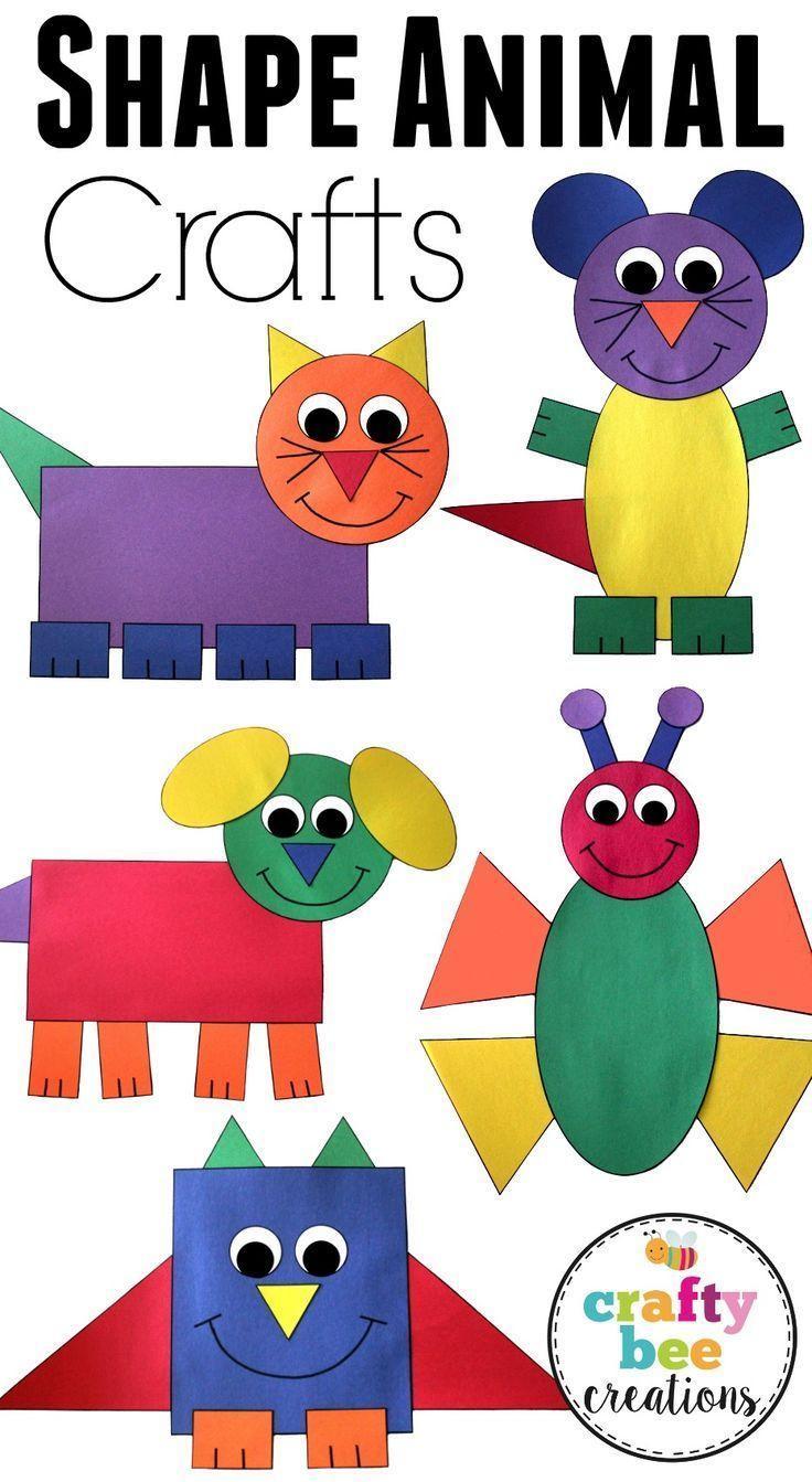 Shapes Craft Activities For Preschoolers: Why Shapes Are An Important ...