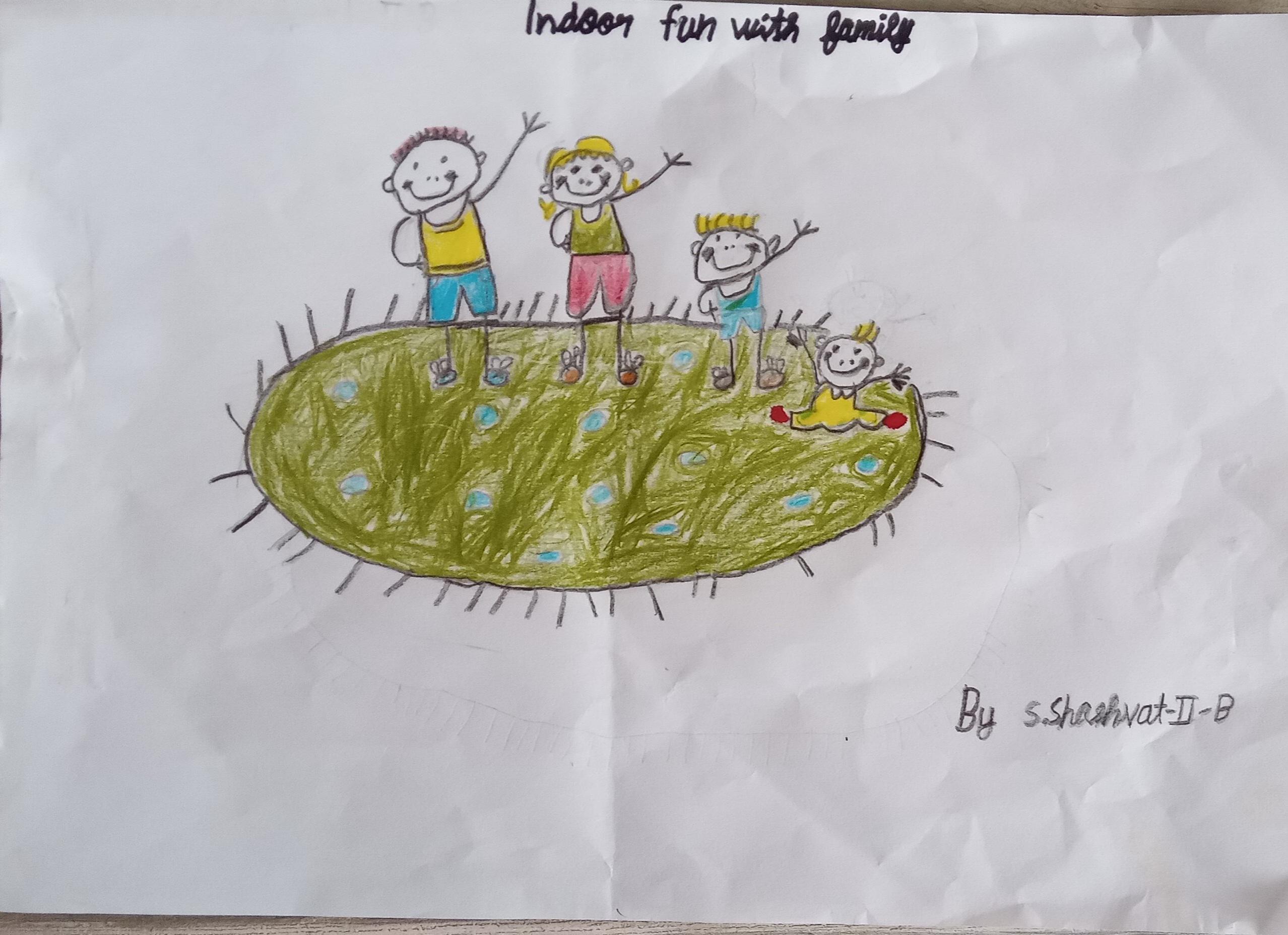 Indoor Fun With Family Art Contest for Primary School Children and ...