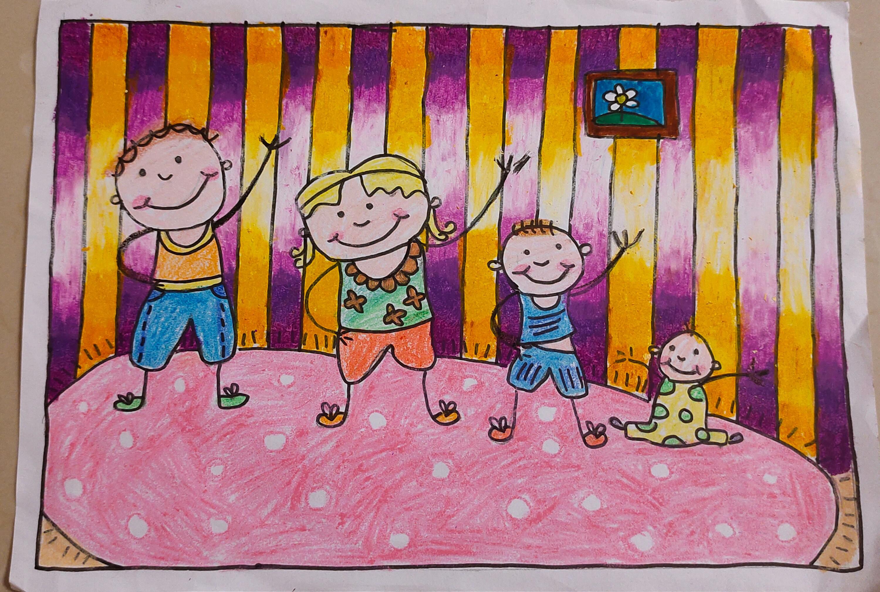 Indoor Fun With Family Art Contest for Primary School Children and ...
