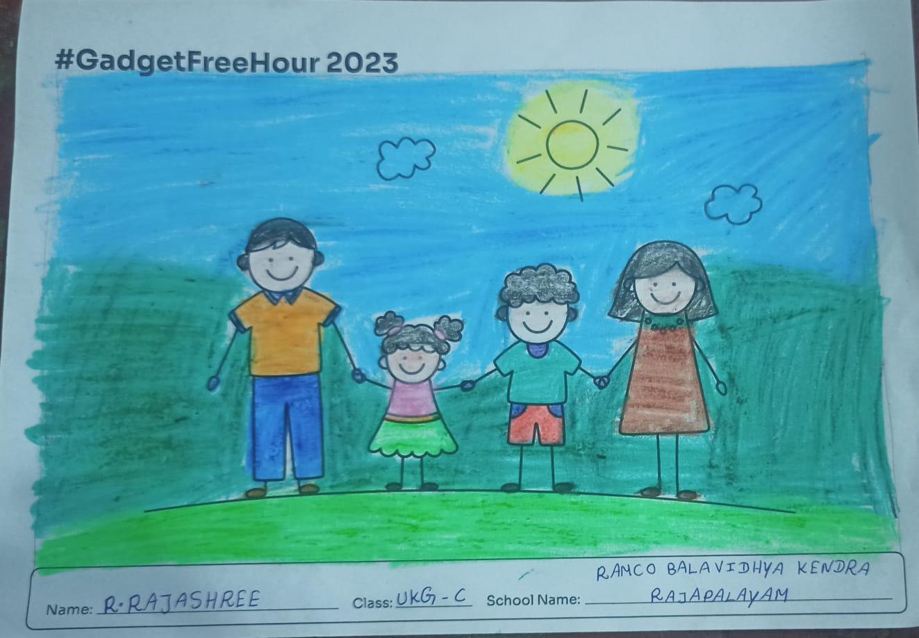 Coloring Templates Art Contest for Kindergarten Children, Students ...