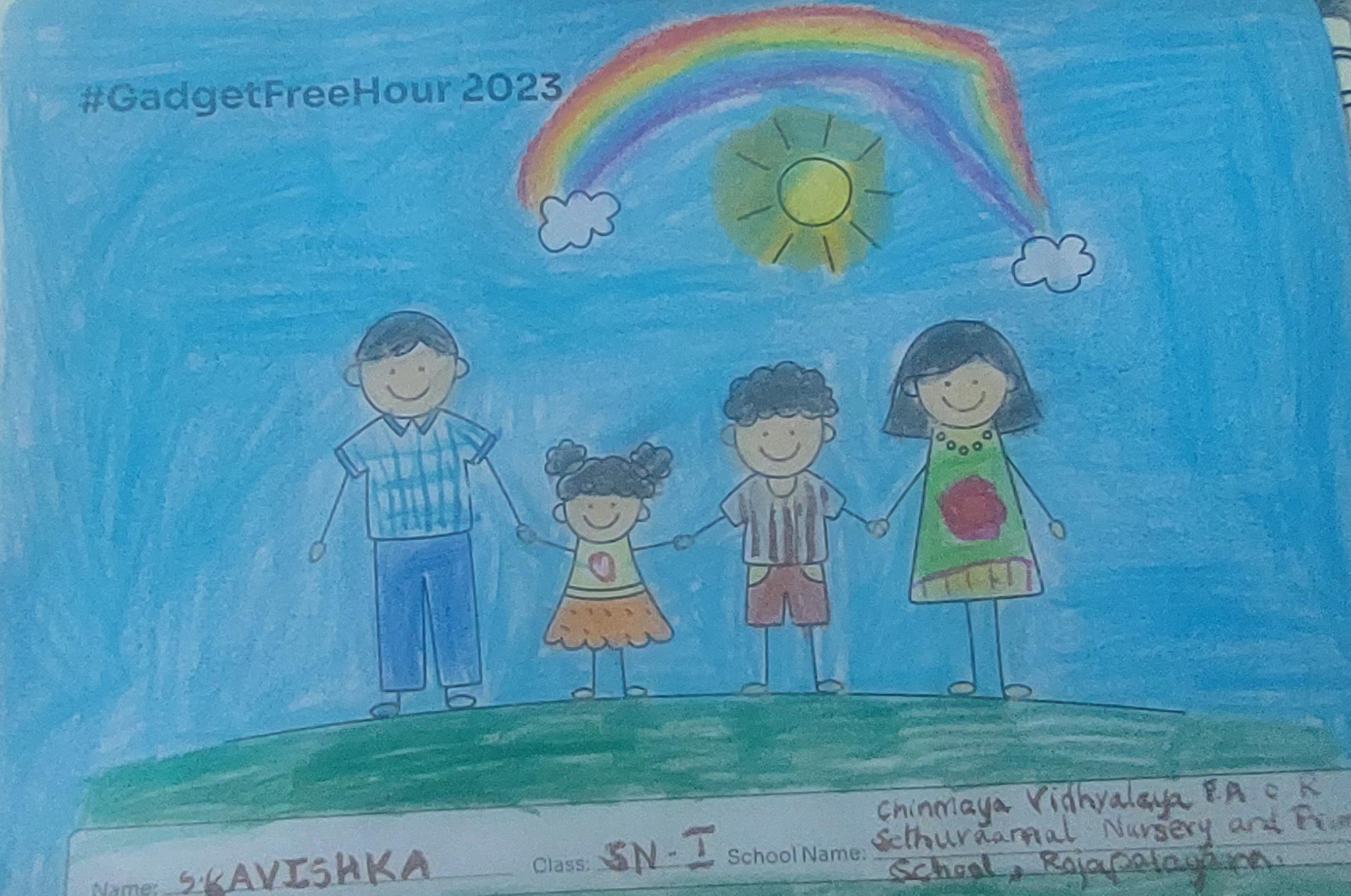 Coloring Templates Art Contest for Kindergarten Children, Students ...