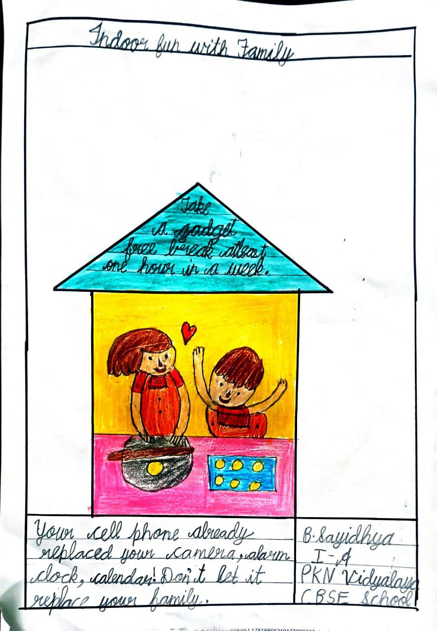 Indoor Fun With Family Art Contest for Primary School Children and ...