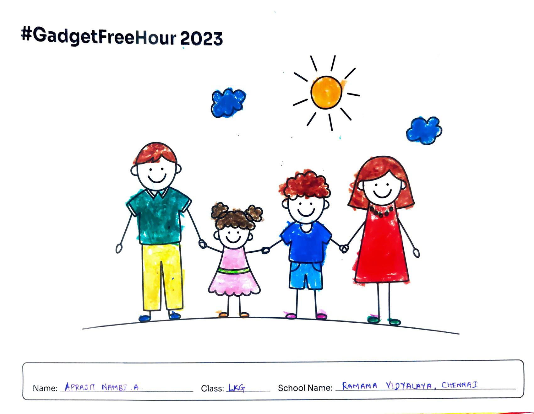 Coloring Templates Art Contest for Kindergarten Children, Students ...