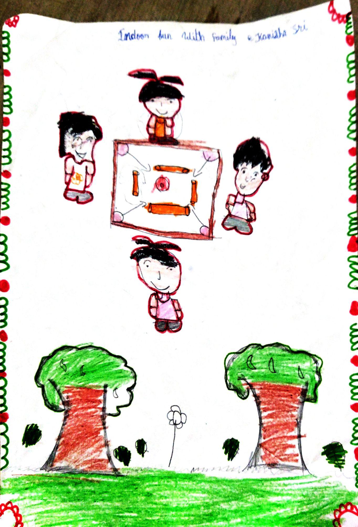 Indoor Fun With Family Art Contest for Primary School Children and ...