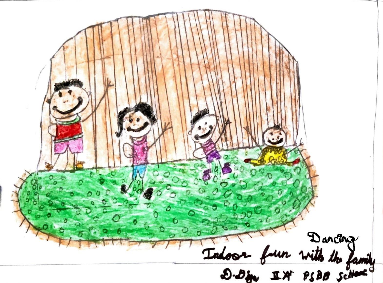 Indoor Fun With Family Art Contest for Primary School Children and ...