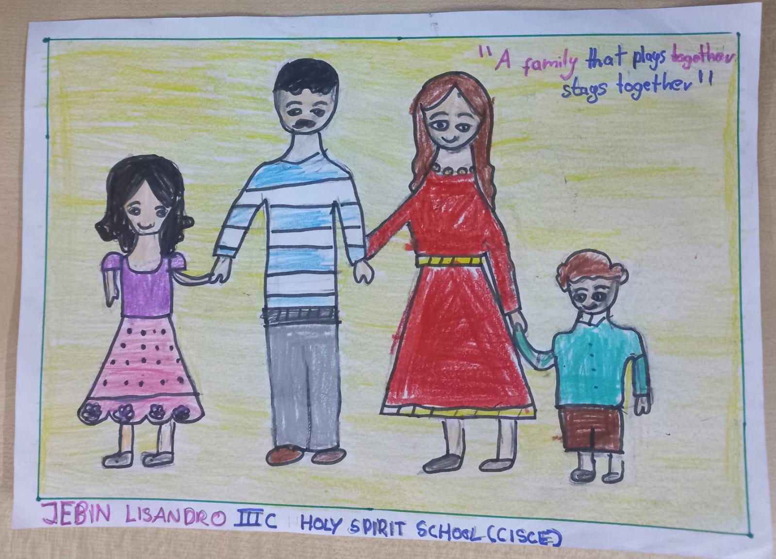 Indoor Fun With Family Art Contest for Primary School Children and ...