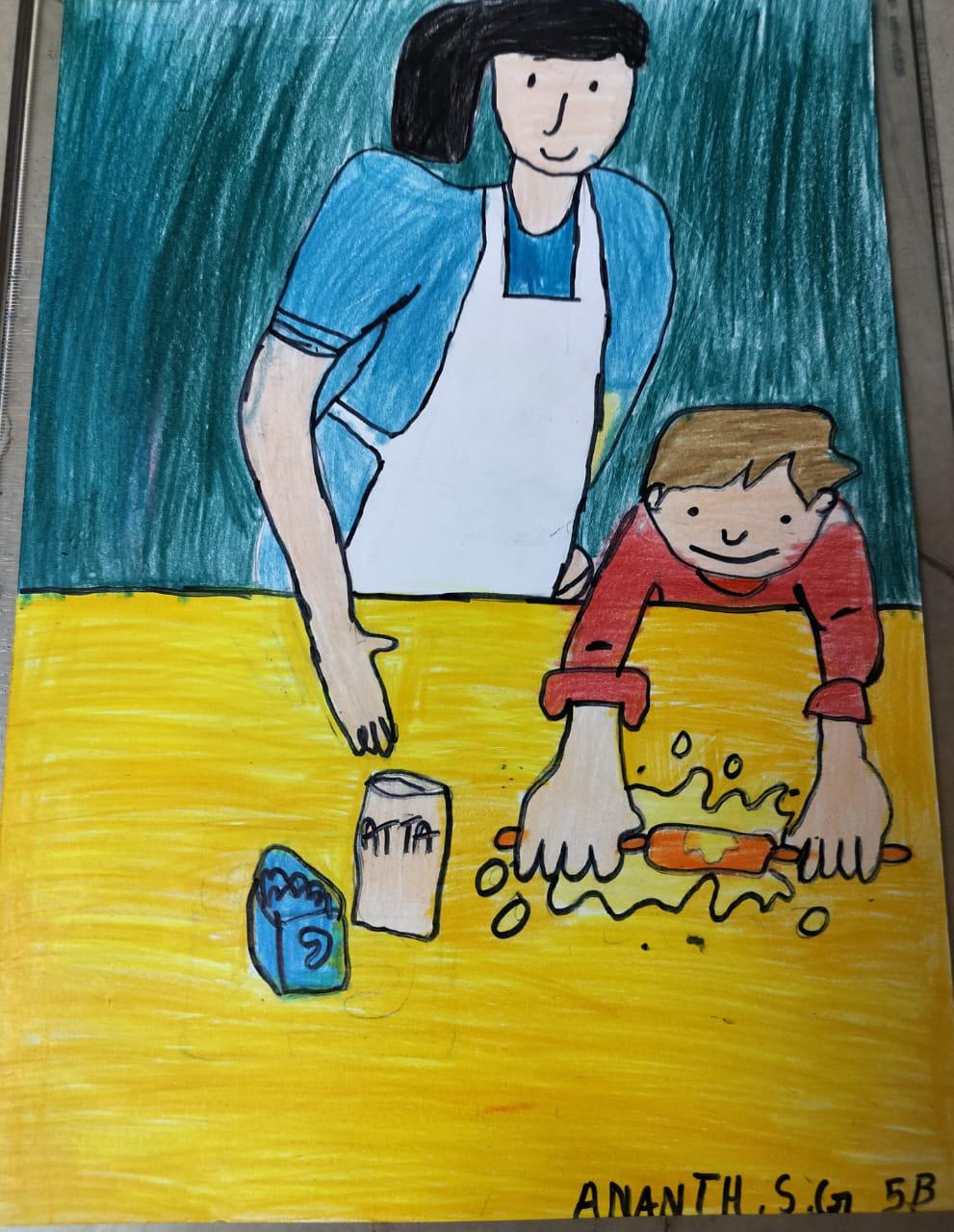 Indoor Fun With Family Art Contest for Primary School Children and ...