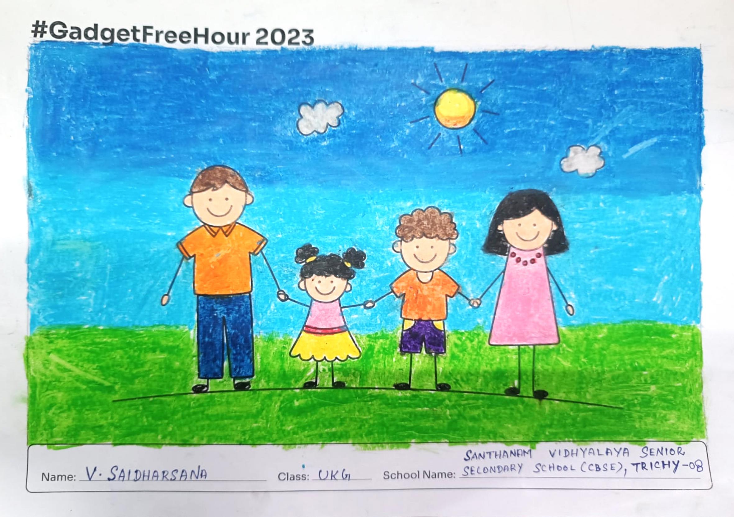 Coloring Templates Art Contest for Kindergarten Children, Students ...