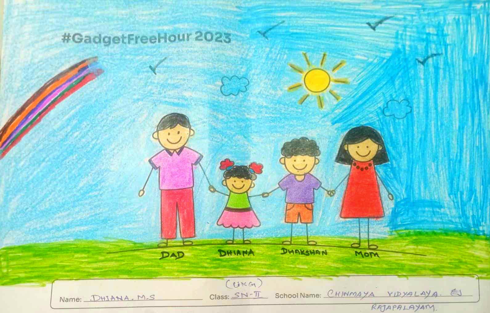 Coloring Templates Art Contest for Kindergarten Children, Students ...