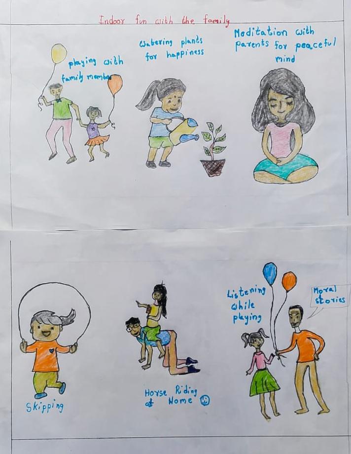 Indoor Fun With Family Art Contest for Primary School Children and ...