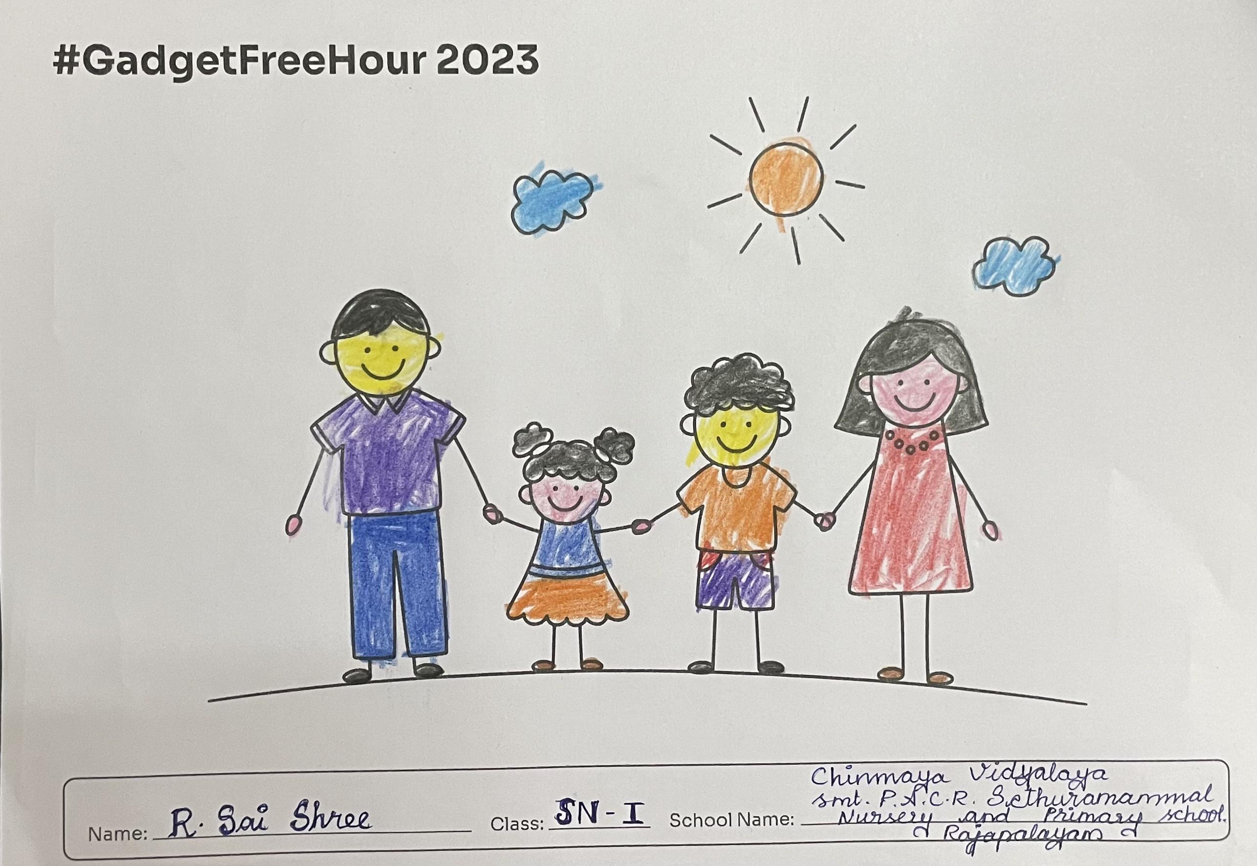 Coloring Templates Art Contest for Kindergarten Children, Students ...