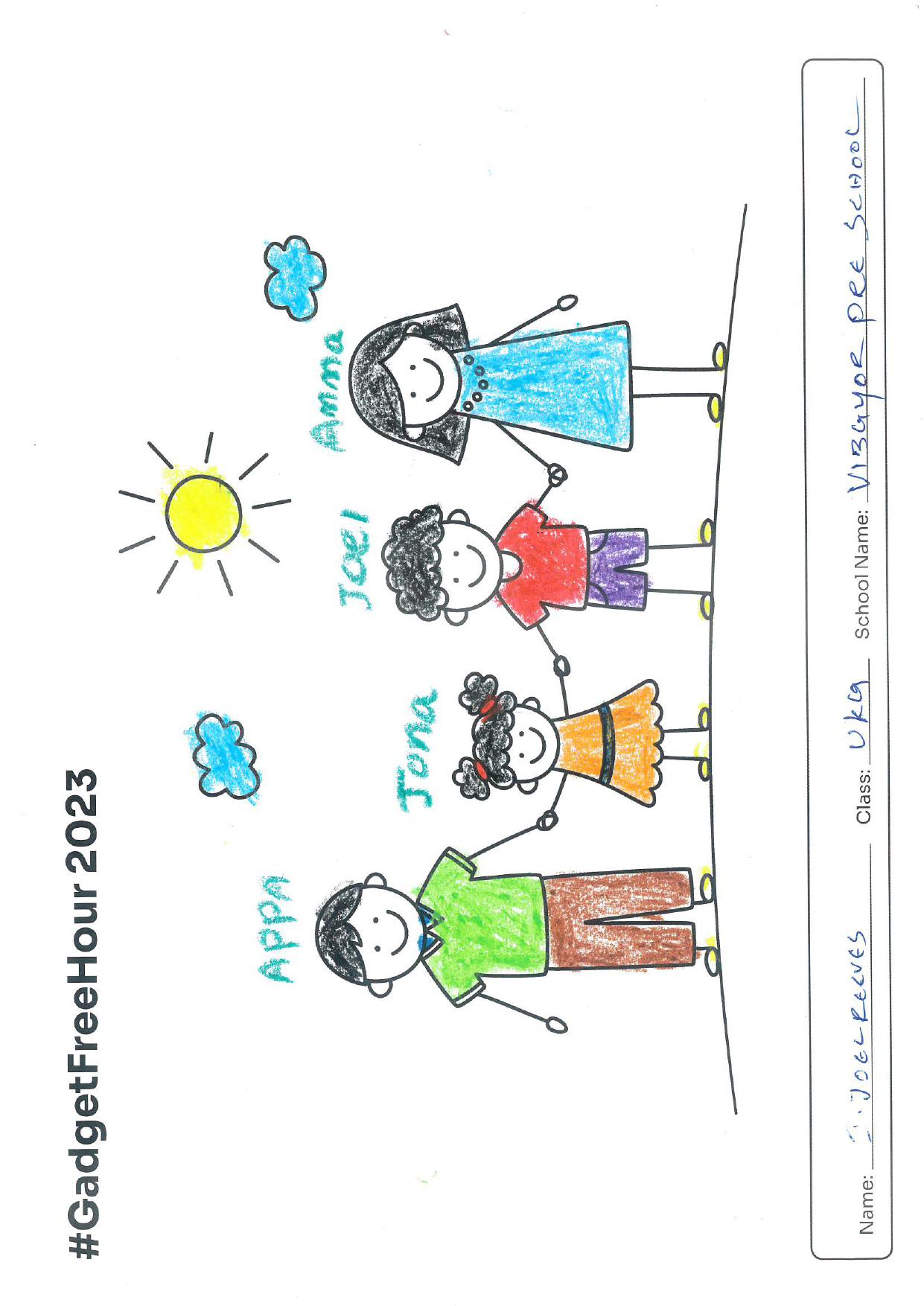 Coloring Templates Art Contest for Kindergarten Children, Students ...