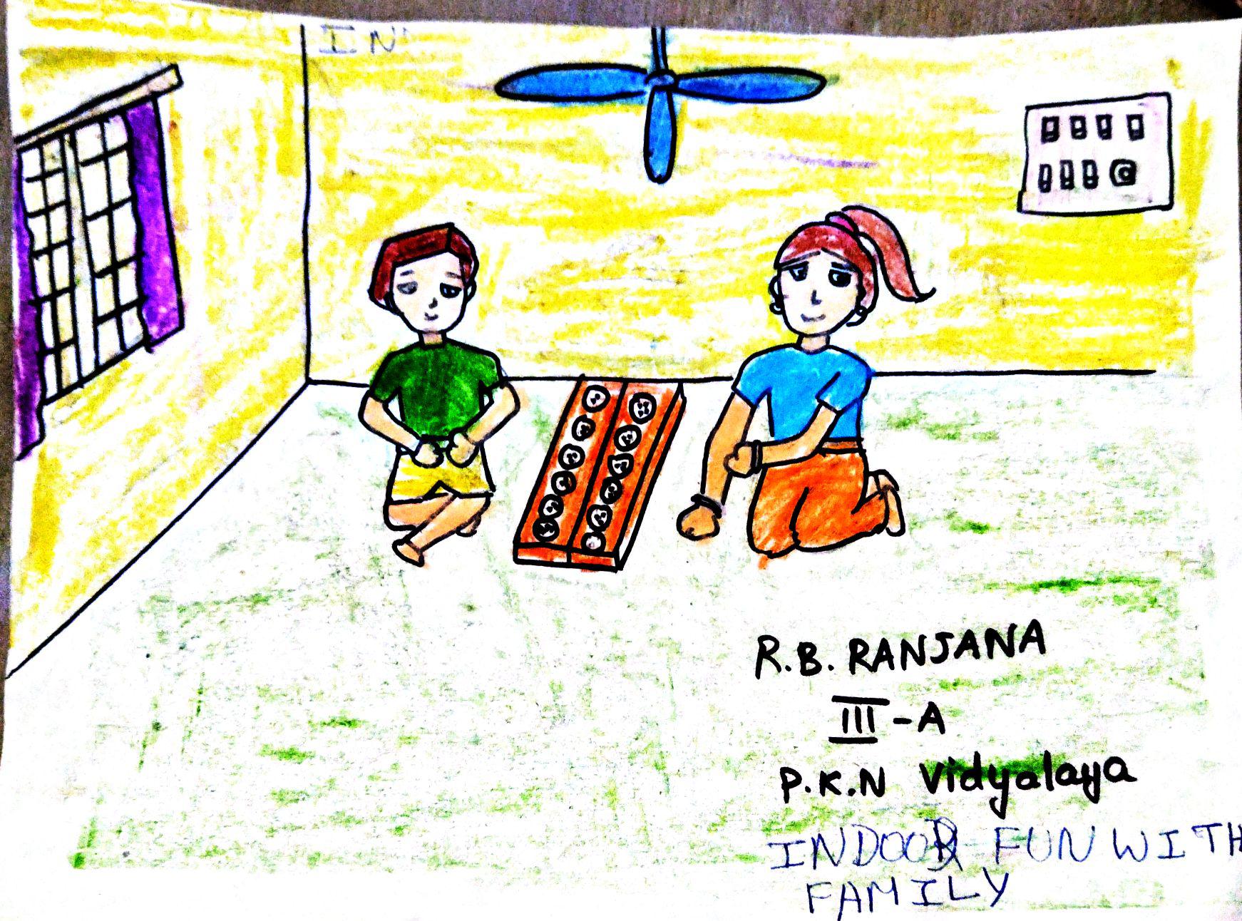 Indoor Fun With Family Art Contest for Primary School Children and ...