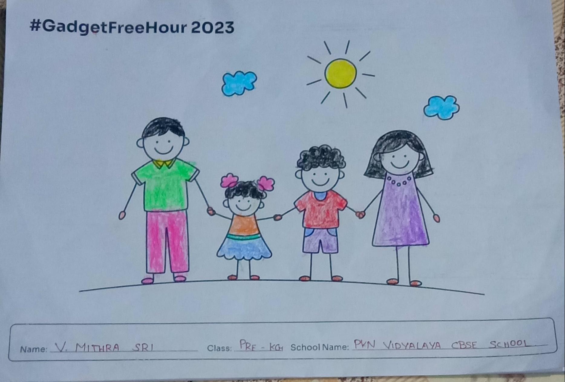 Coloring Templates Art Contest for Kindergarten Children, Students ...