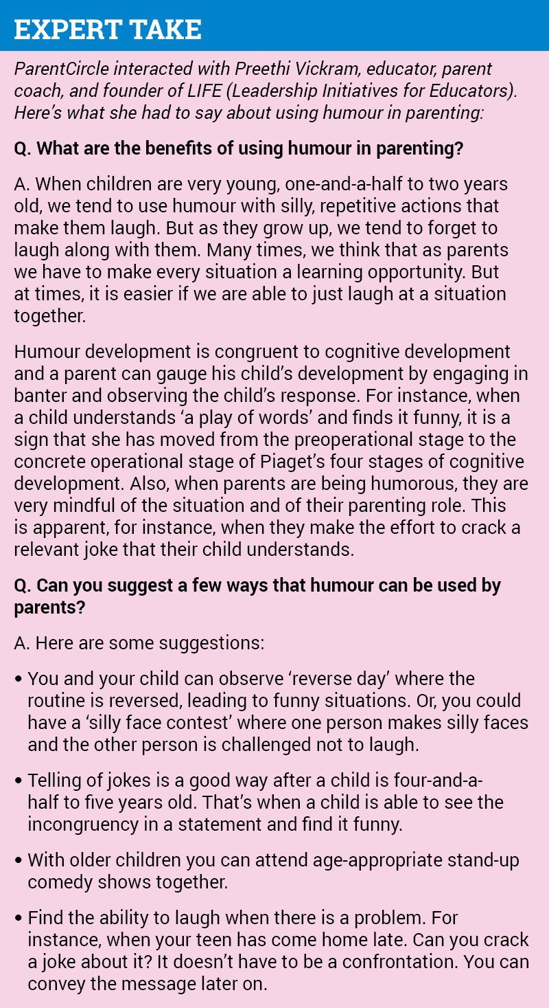 Why Humour is Important for Parents, Benefits of Using Humour in ...