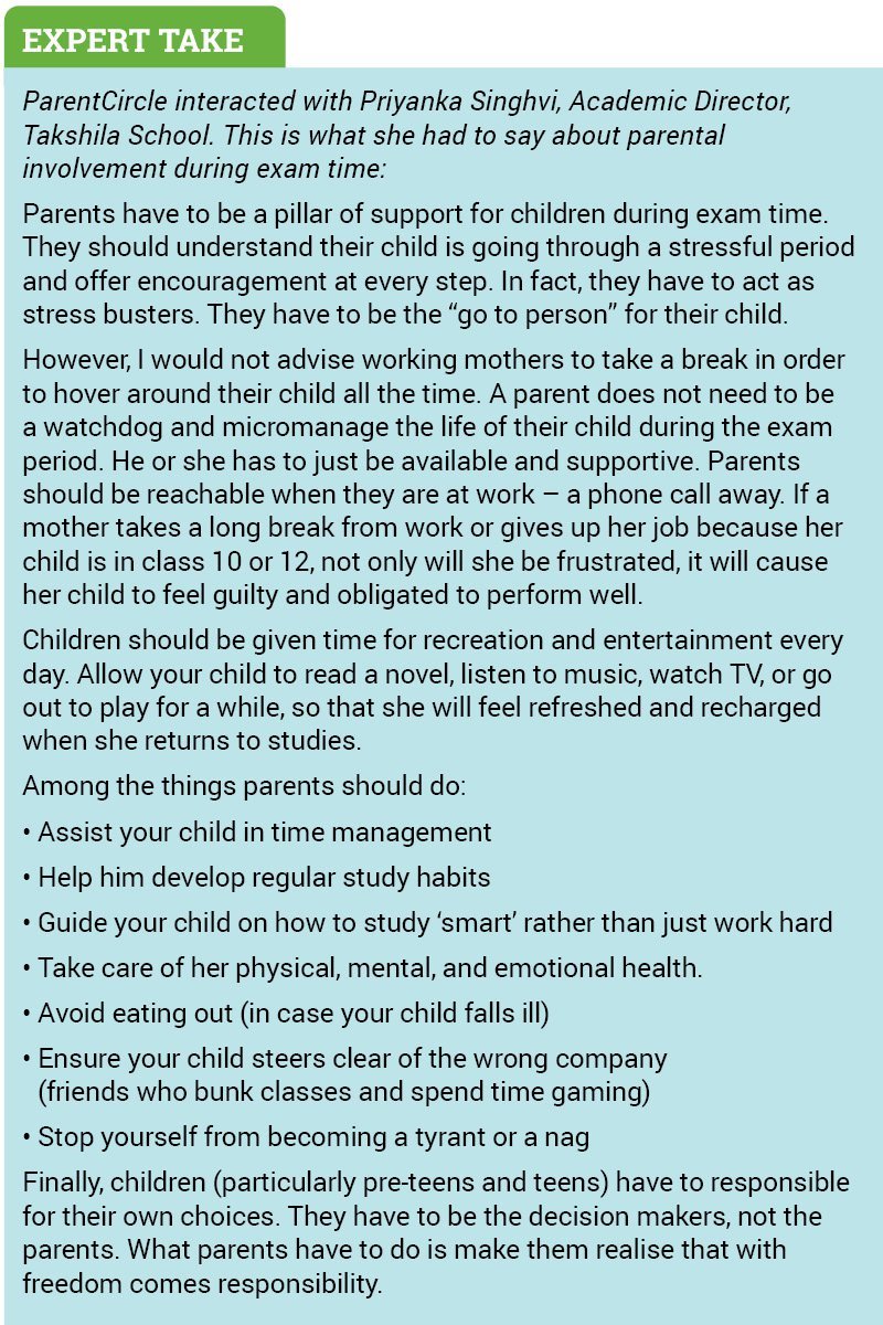 How can Parents Help Children Cope with Exam Stress, Parents Role and ...