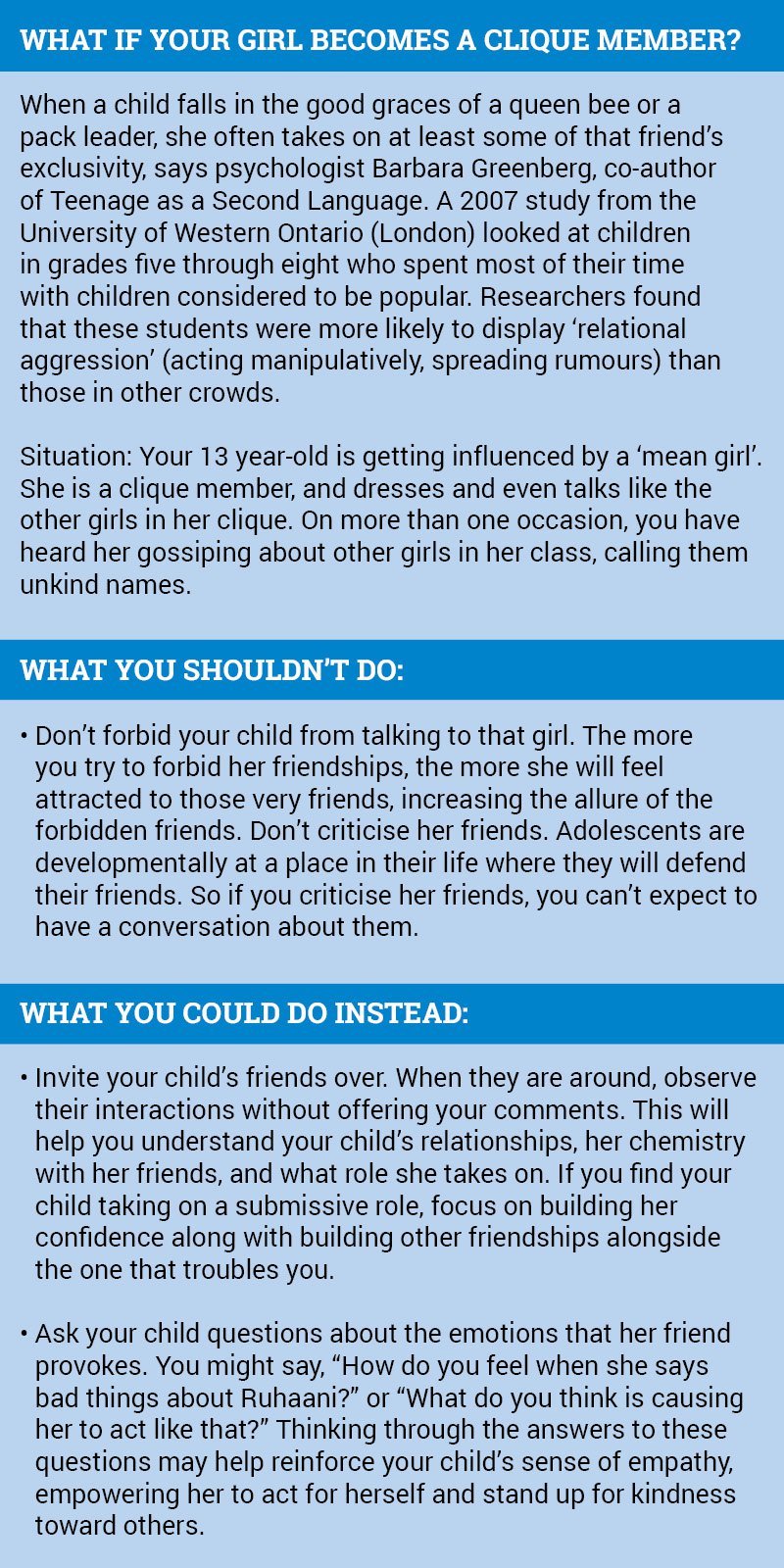 How to Empower Girl to Face Mean Girl Behaviour, Tips for Handling Mean ...