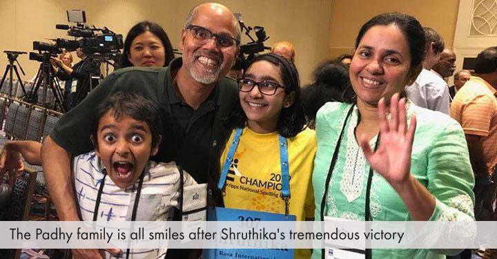Spelling Bee Competition 2019 Winner - Shrutika Padhy Interview, Indian